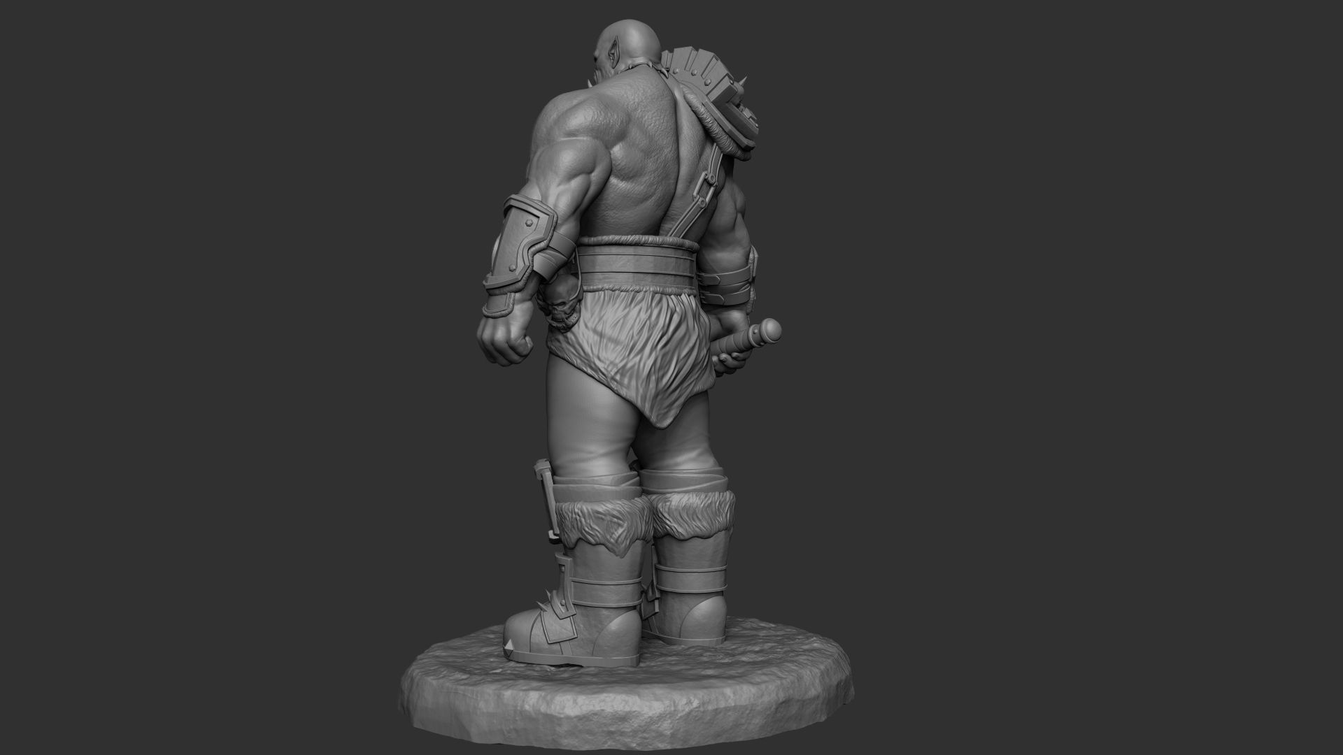 Warcraft Concept Art Statue 3d Model 3d Printable Cgtrader