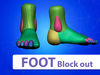Base mesh foot block out 3D model | CGTrader