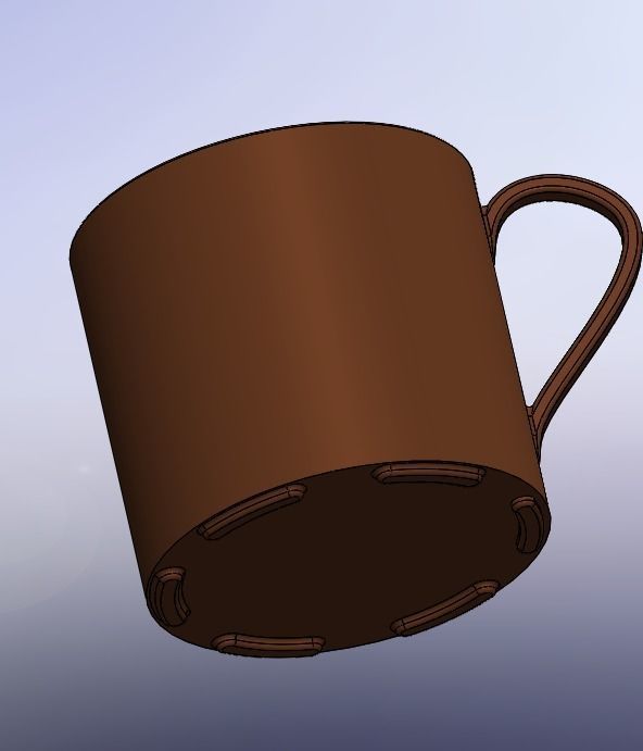 Coffee Mug 3D print model 3D model 3D printable | CGTrader