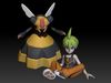 Pokemon Sinnoh Elite Four Aaron 3D model 3D printable | CGTrader