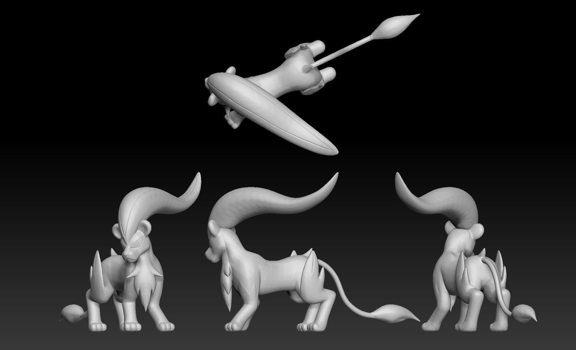 Pokemon Kalos Elite Four Malva 3d Model 3d Printable Cgtrader