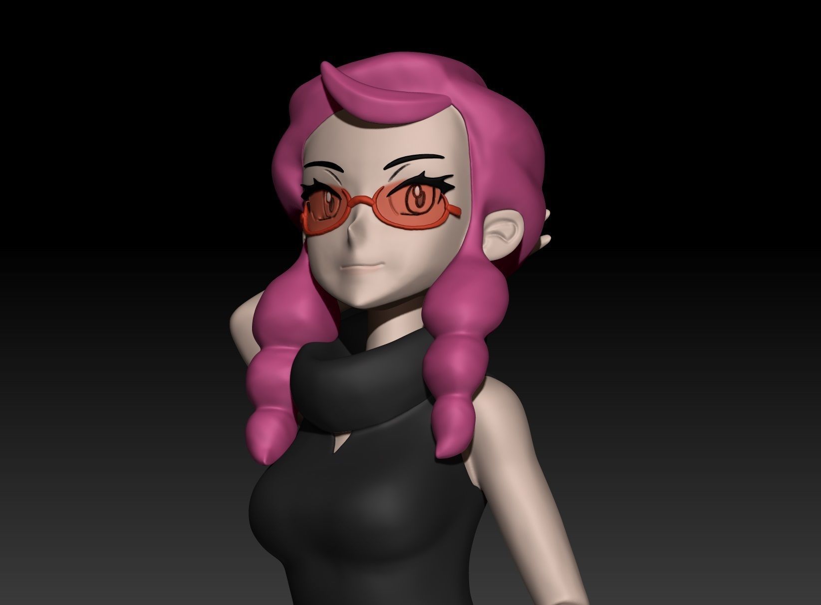 Pokemon Kalos Elite Four Malva 3D model 3D printable | CGTrader