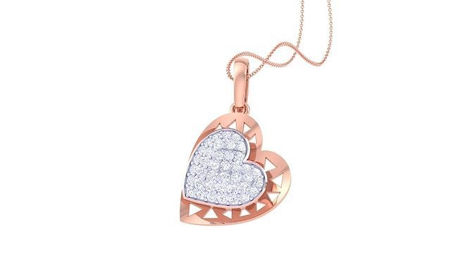 Diamond Pendant 3dm stl obj gltf glb 3mf renders details 3D model 3D ...