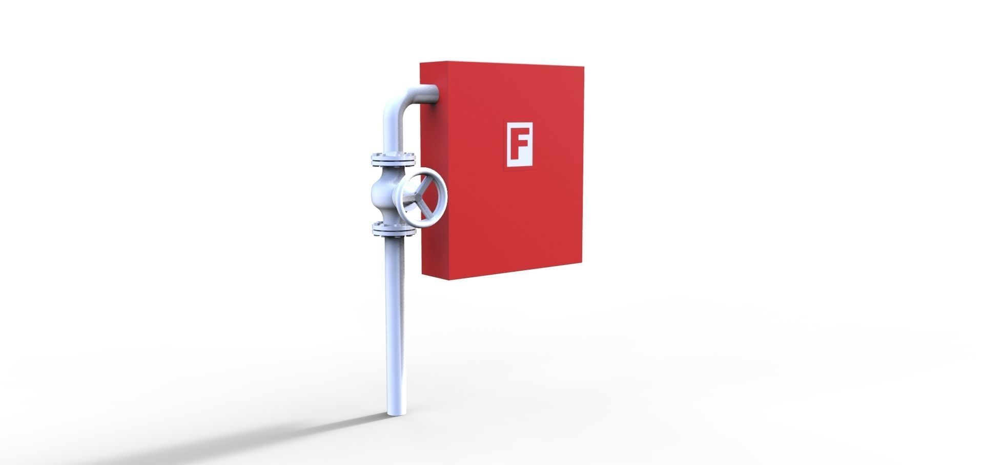 Fire brigade hose box type B 3D model 3D printable | CGTrader