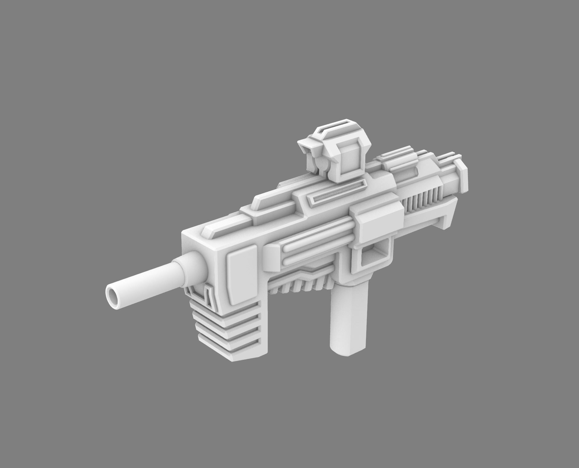 Neutronic Annihilator aka Neutron Assault Rifle accessory 3D model 3D ...