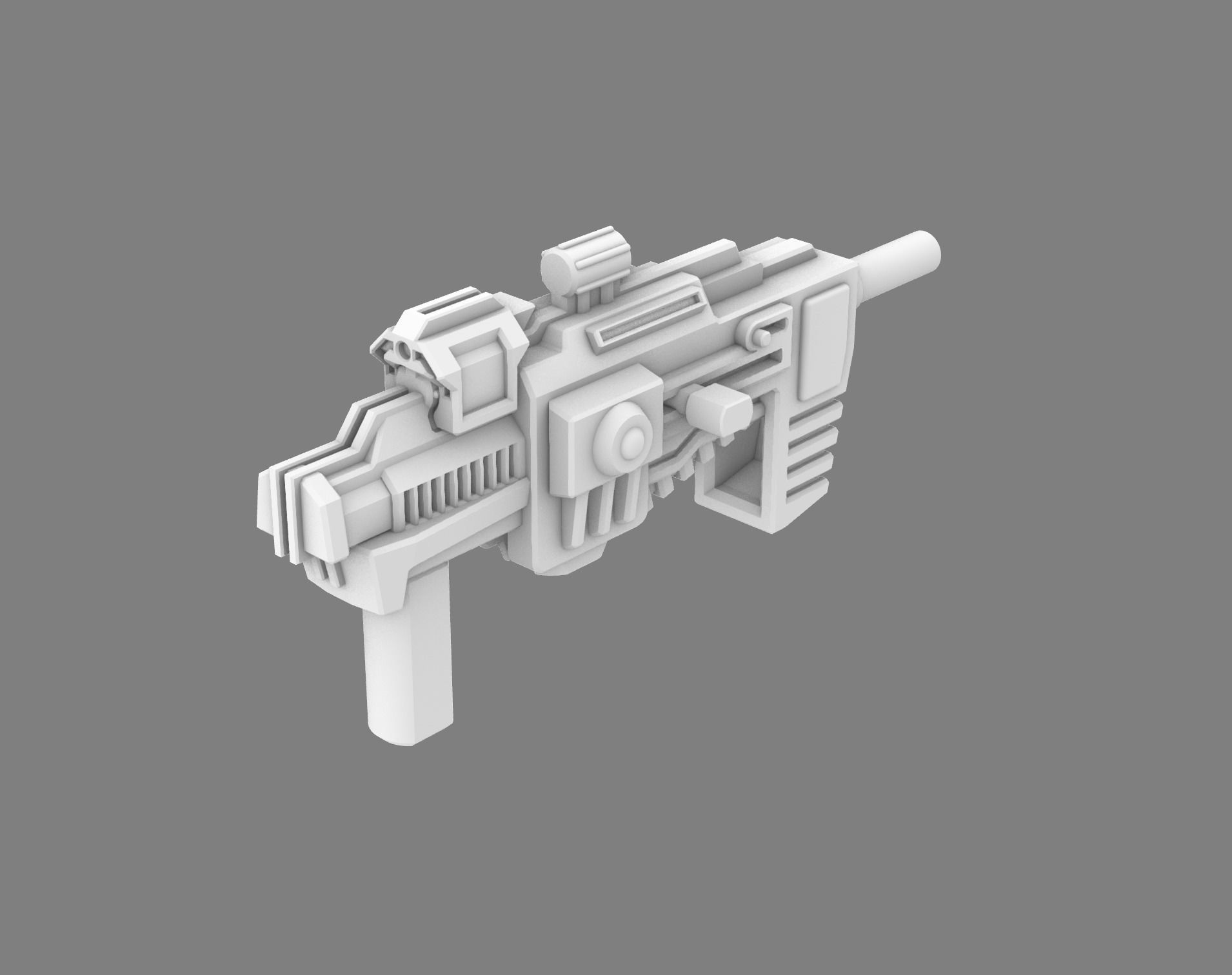 Neutronic Annihilator aka Neutron Assault Rifle accessory 3D model 3D ...