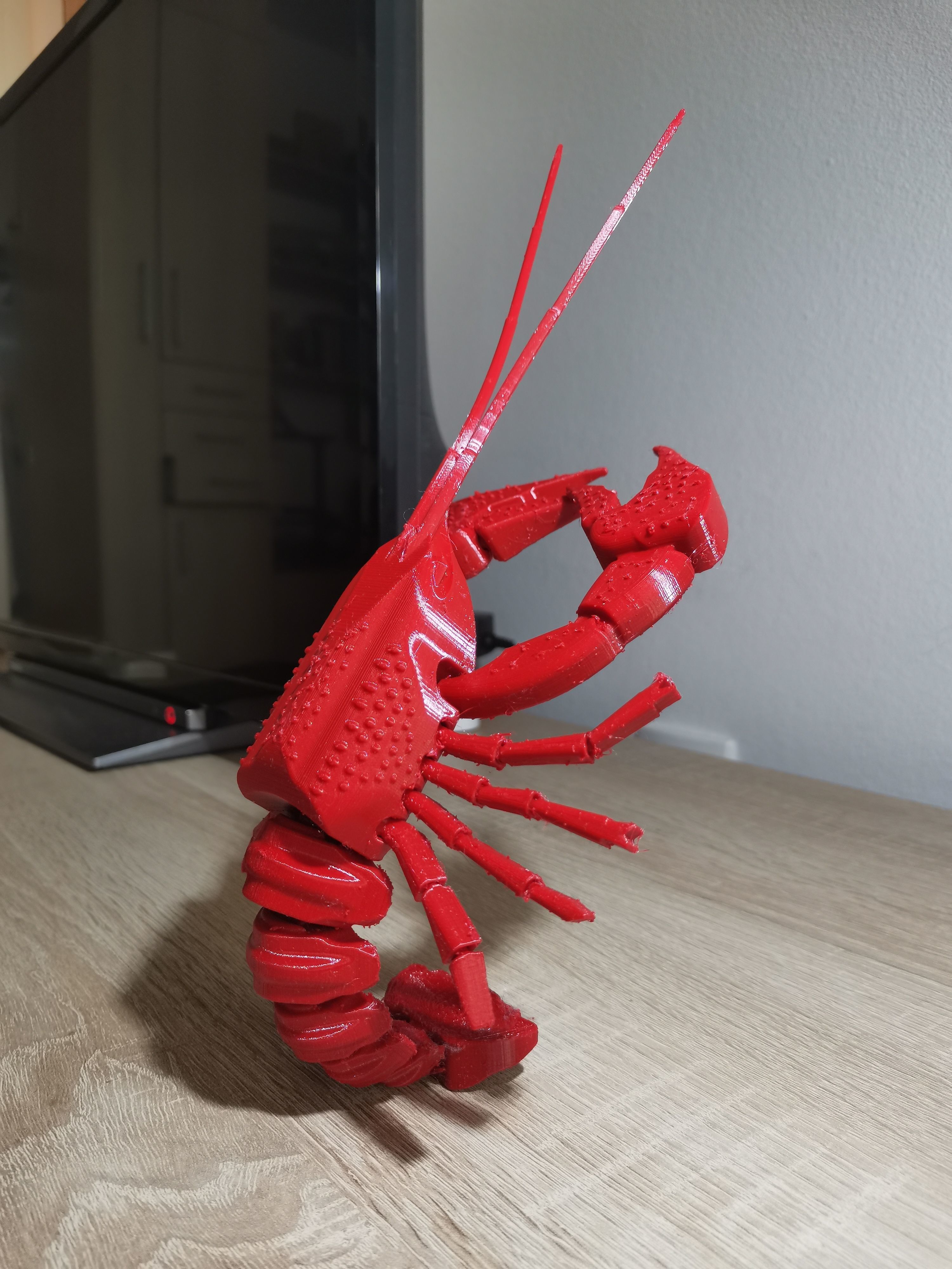 Articulated Crawfish 3D model 3D model 3D printable | CGTrader