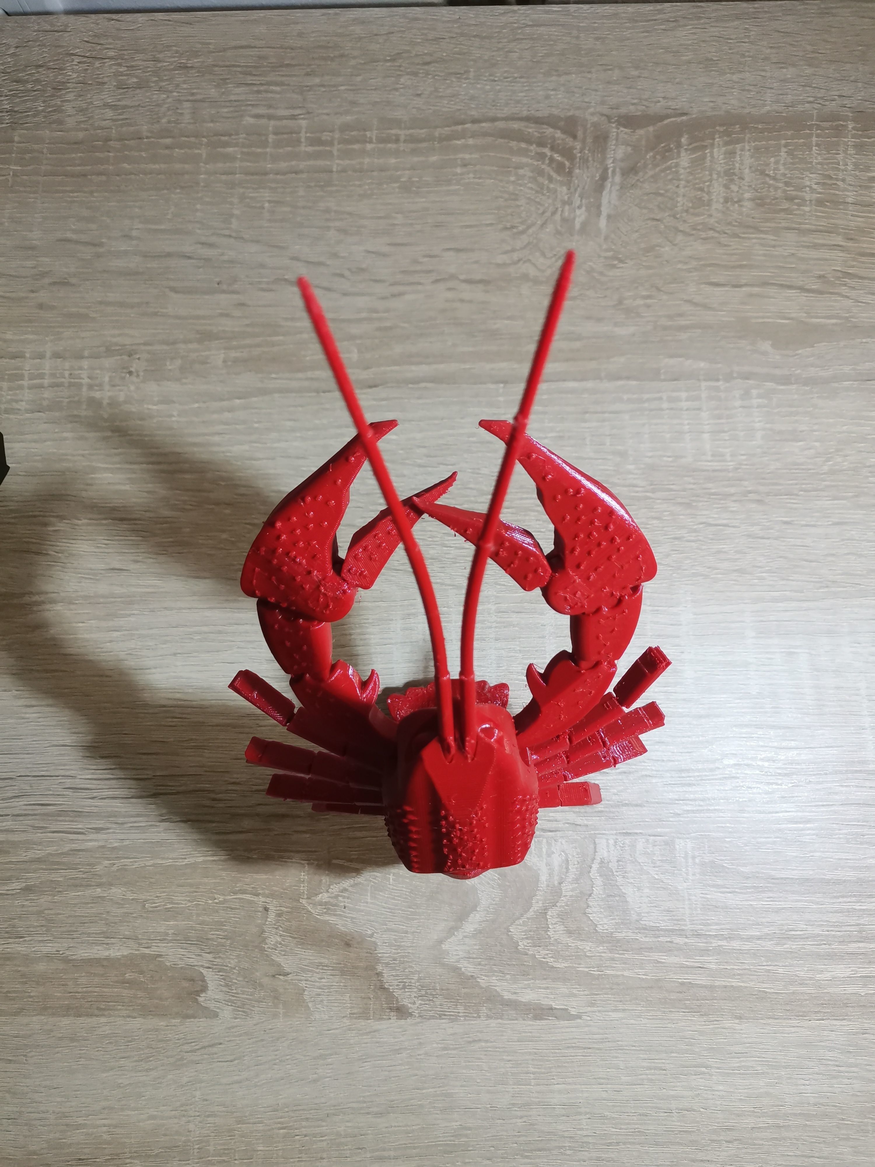 Articulated Crawfish 3D model 3D model 3D printable | CGTrader
