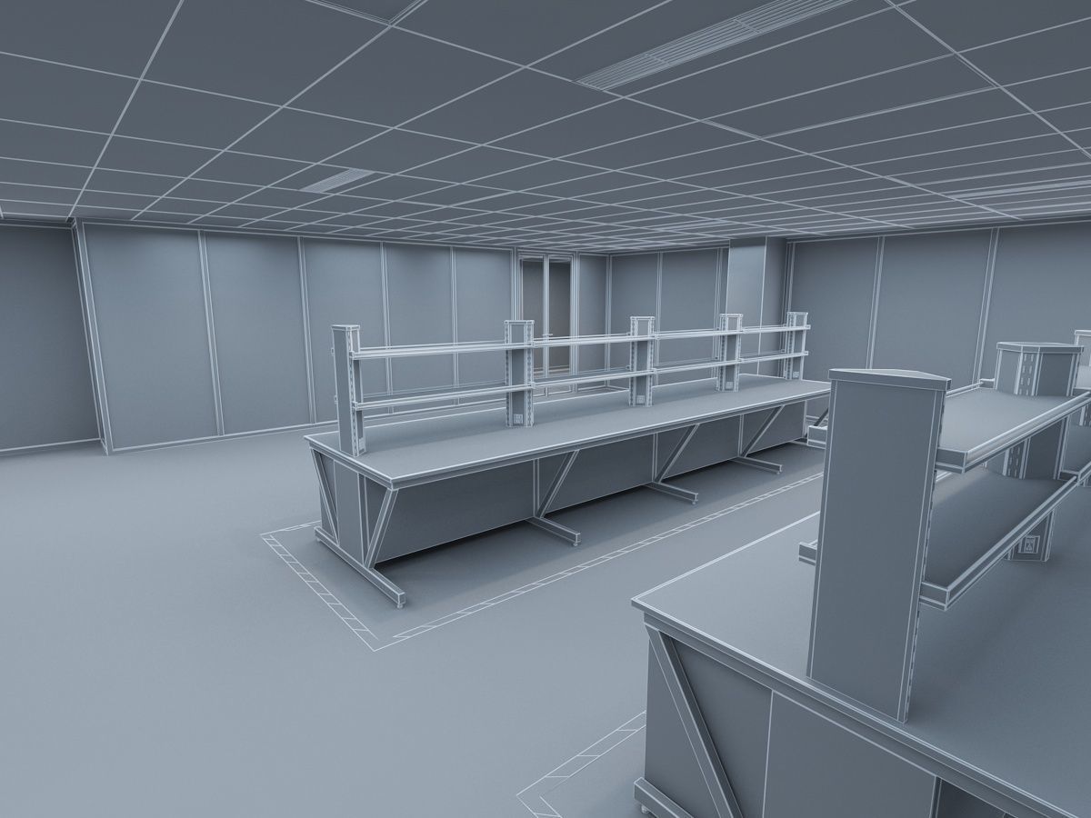 Laboratory 2 3D model | CGTrader