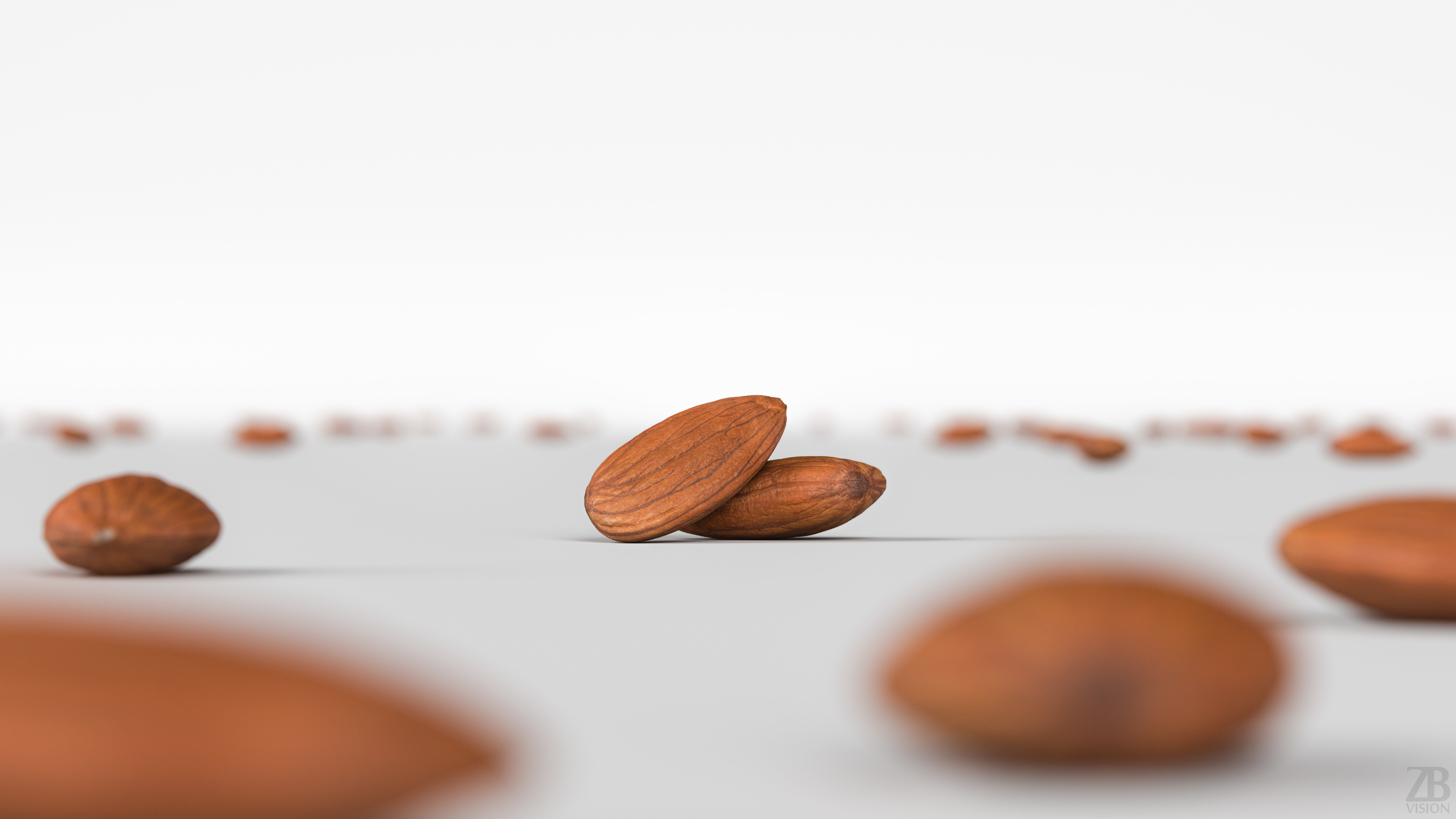 Almond 3D model | CGTrader