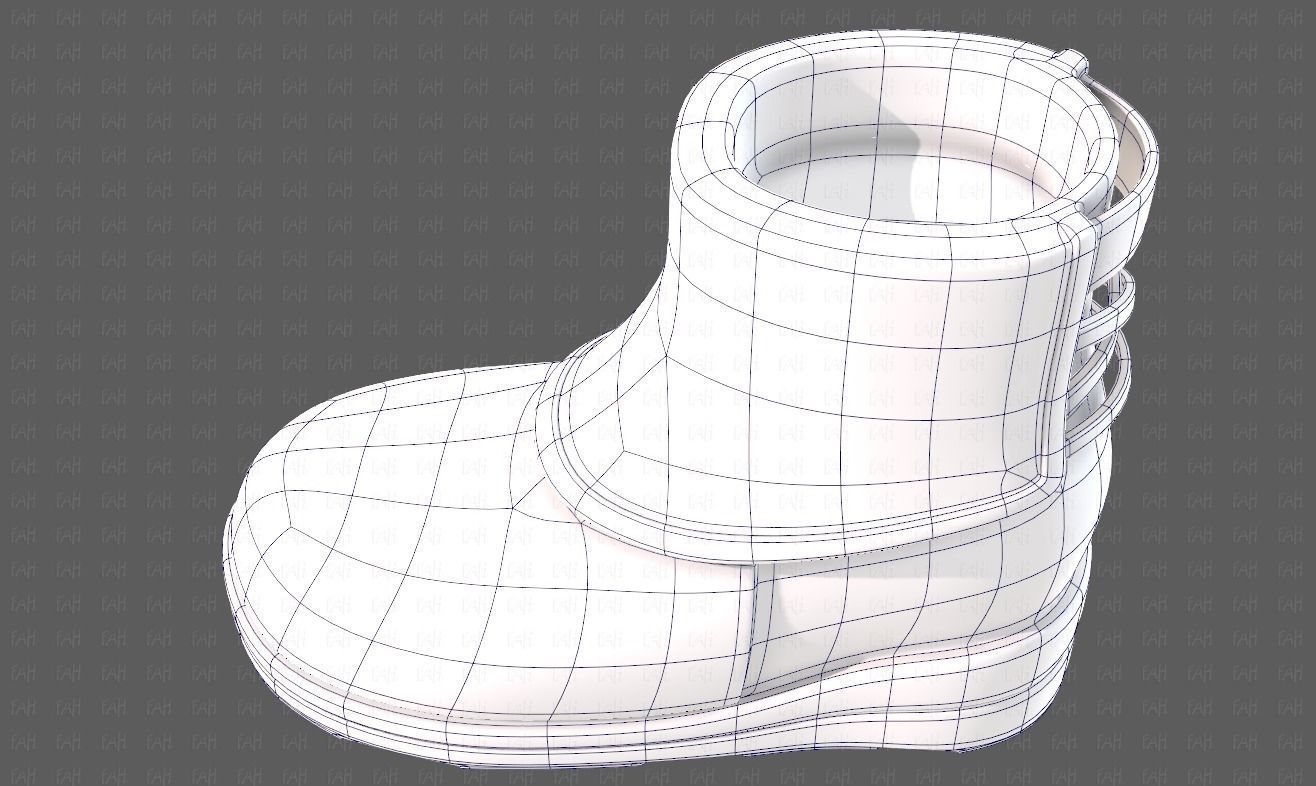 3D model Shoes cartoonV53 VR / AR / low-poly | CGTrader