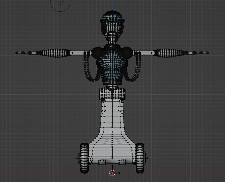 3D model Comedian Bot--FNAF Security Breach VR / AR / low-poly | CGTrader