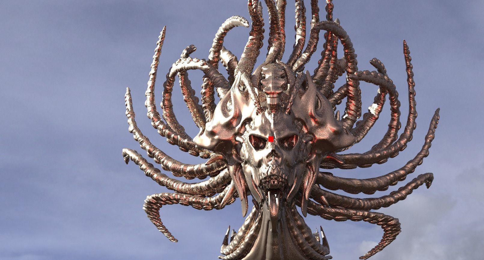 Alien God scull collection 1 3D model | CGTrader