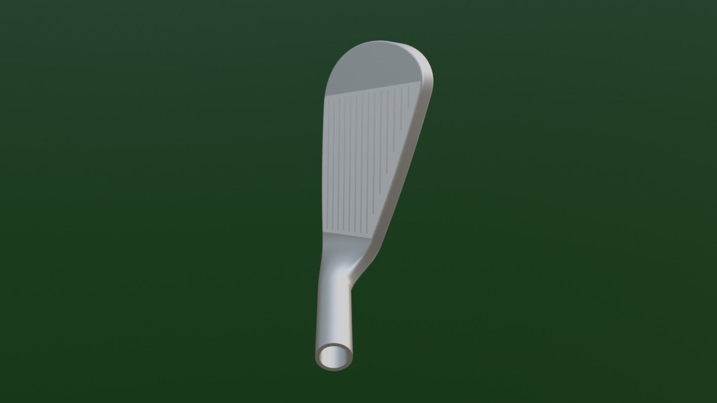 Golf Club 7 Iron 3D model | CGTrader