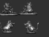 Timon and Pumbaa 3D print model 3D model 3D printable | CGTrader