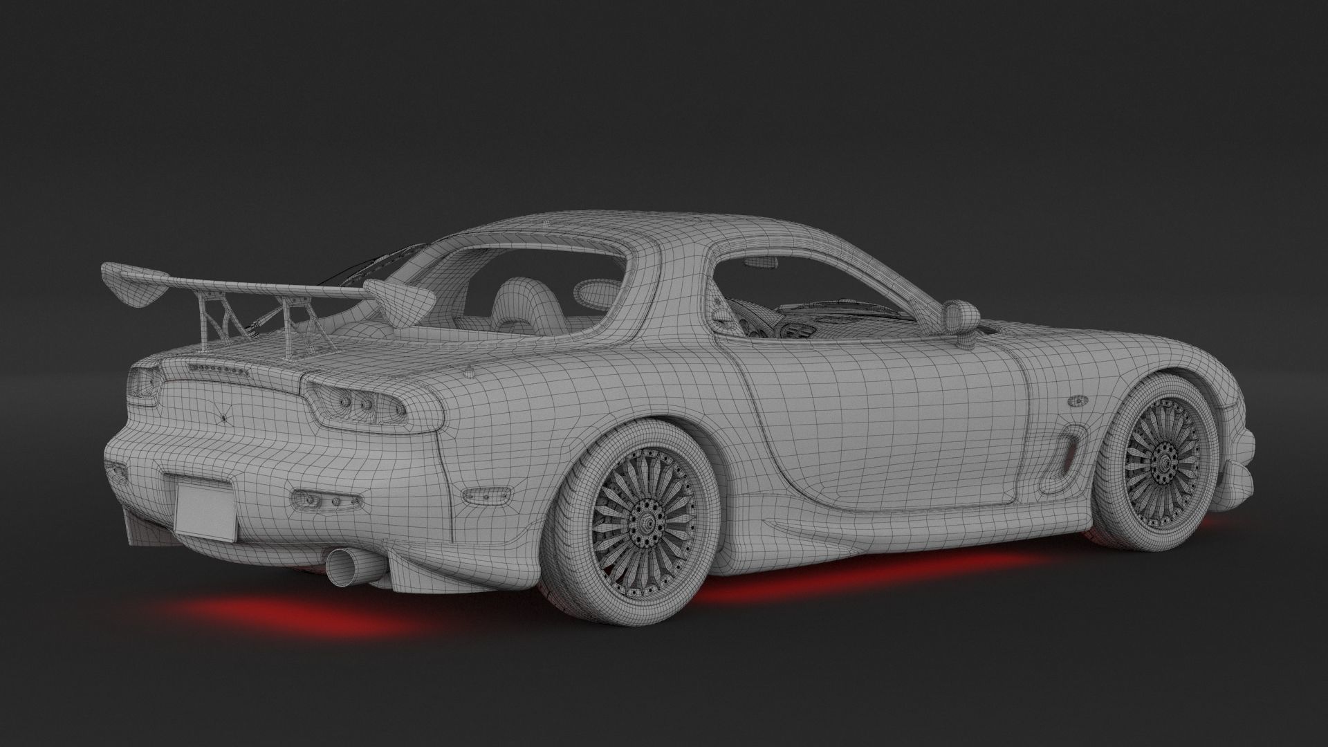 Mazda RX-7 3D model | CGTrader