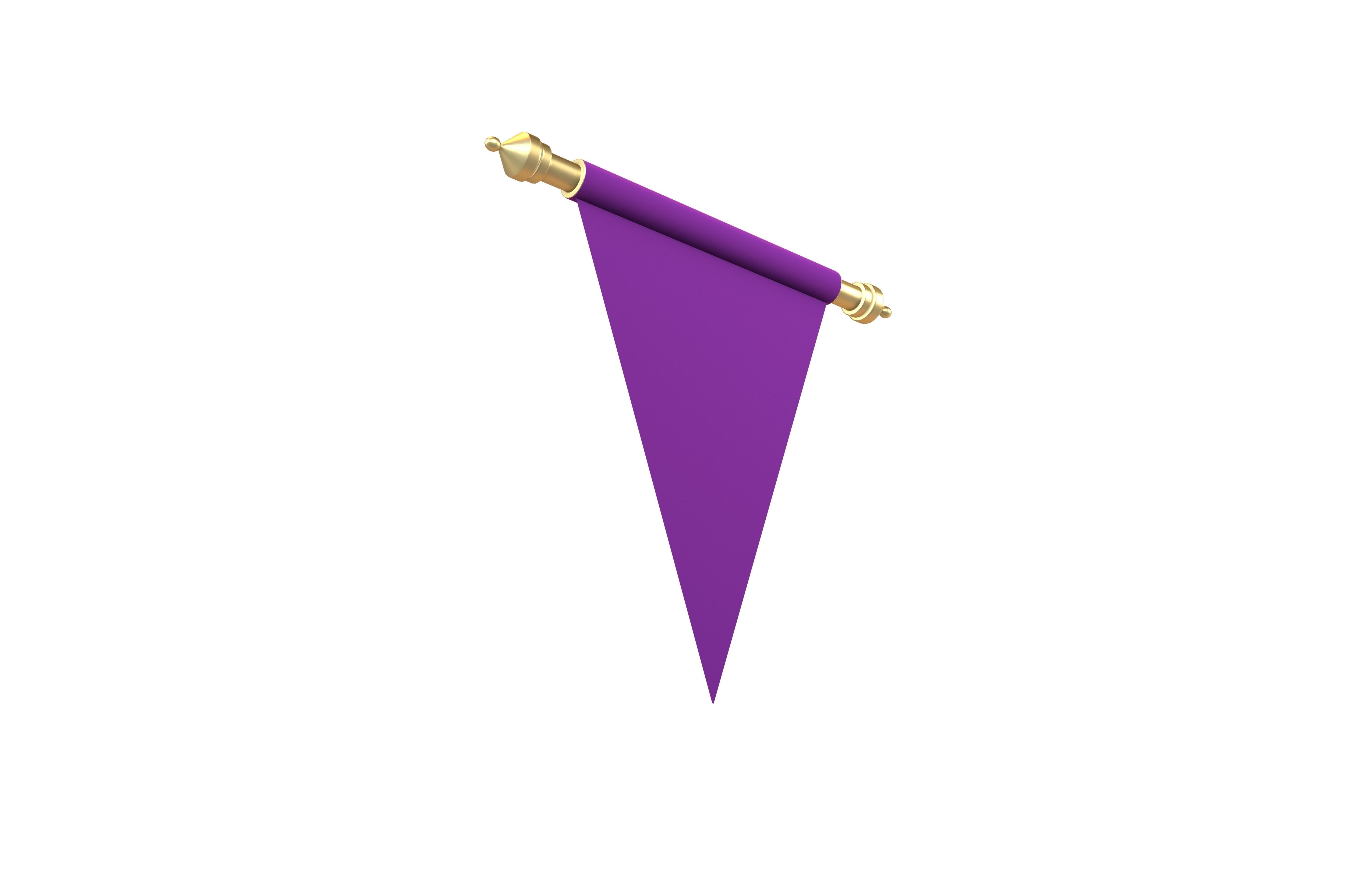 3D model Pennant V2 003 VR / AR / low-poly | CGTrader