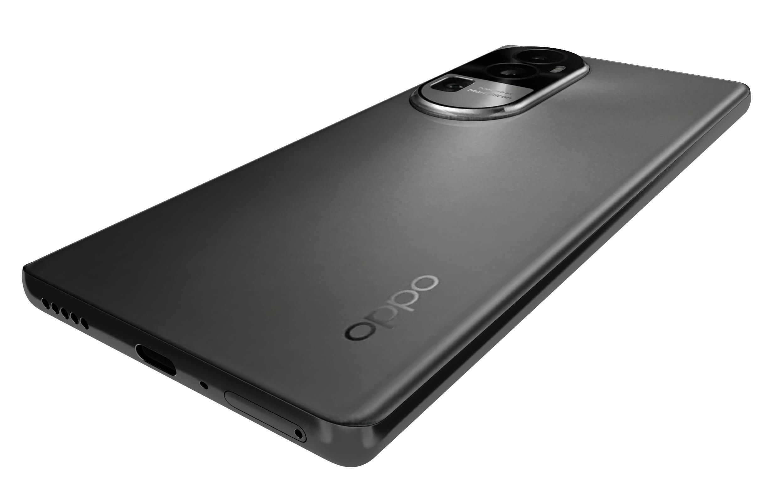 3D model Oppo Reno 10 Pro Black VR / AR / low-poly | CGTrader