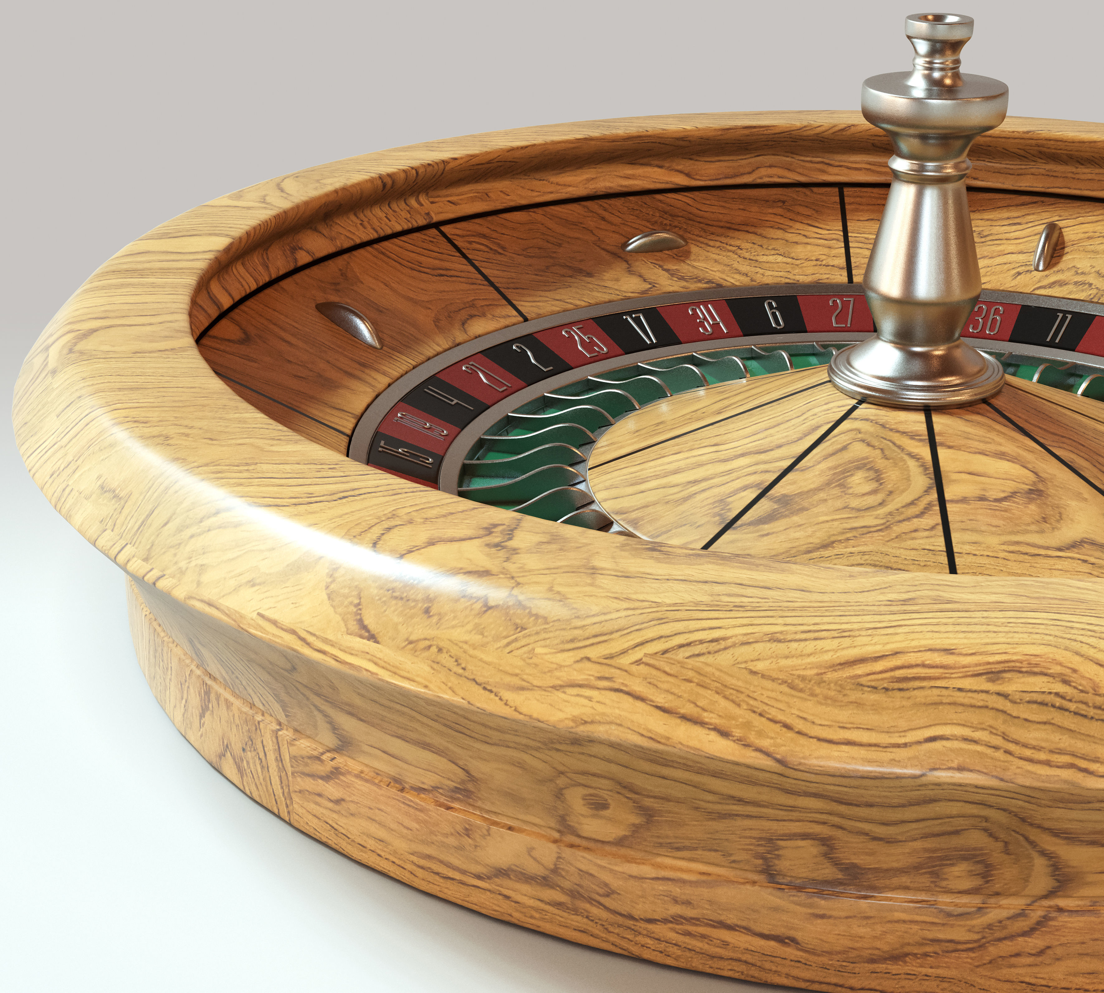 Roulette Wheel Modern 3D model | CGTrader