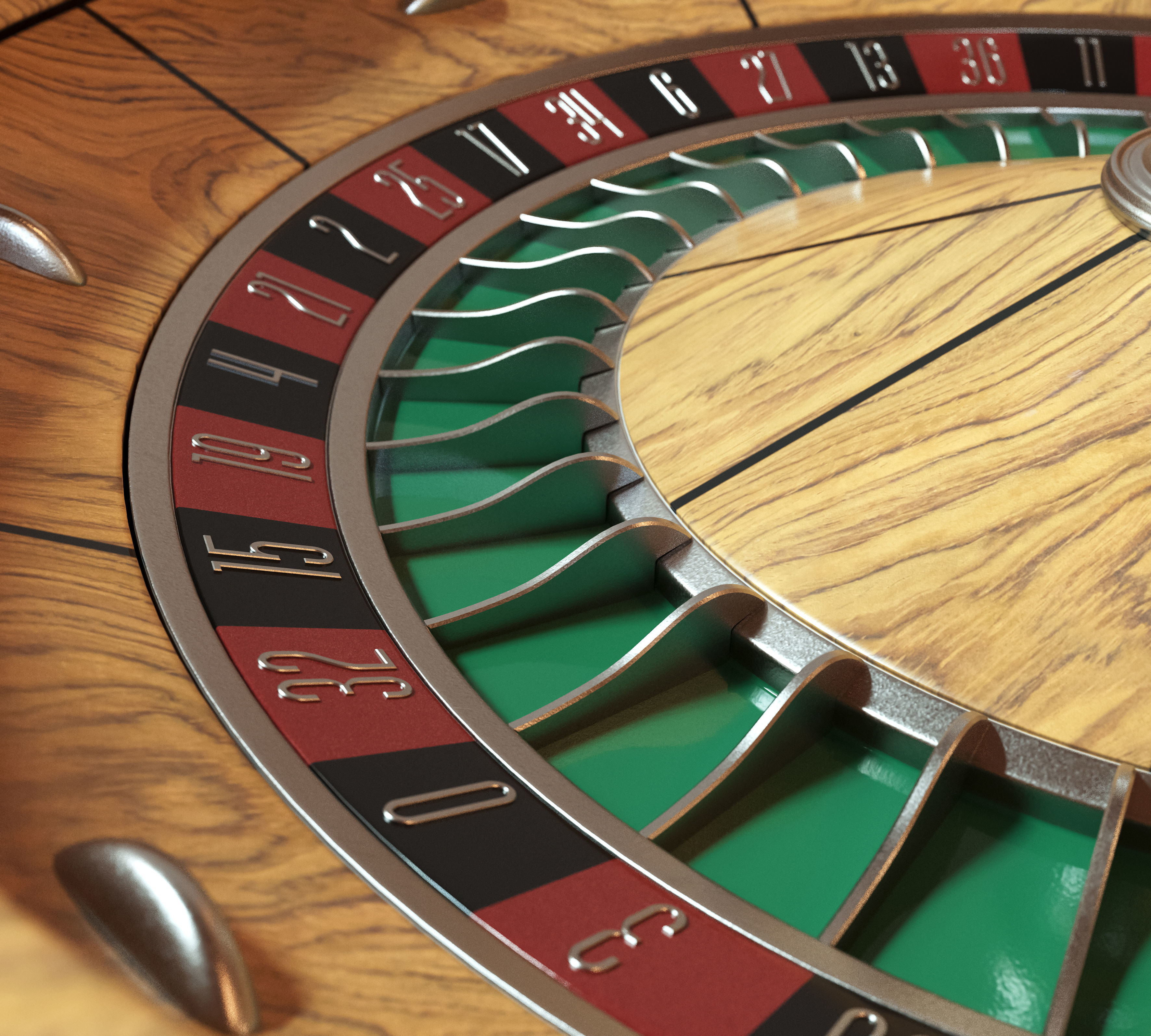 Roulette Wheel Modern 3D model | CGTrader