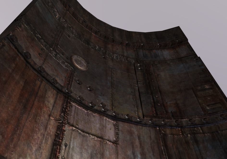 3D model Arch Walls Furnace VR / AR / low-poly | CGTrader