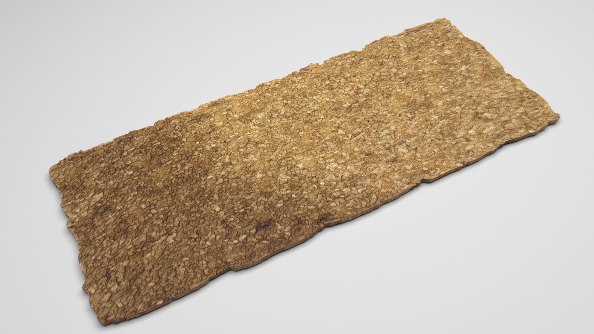 Brown Cracker Bread 3D model | CGTrader