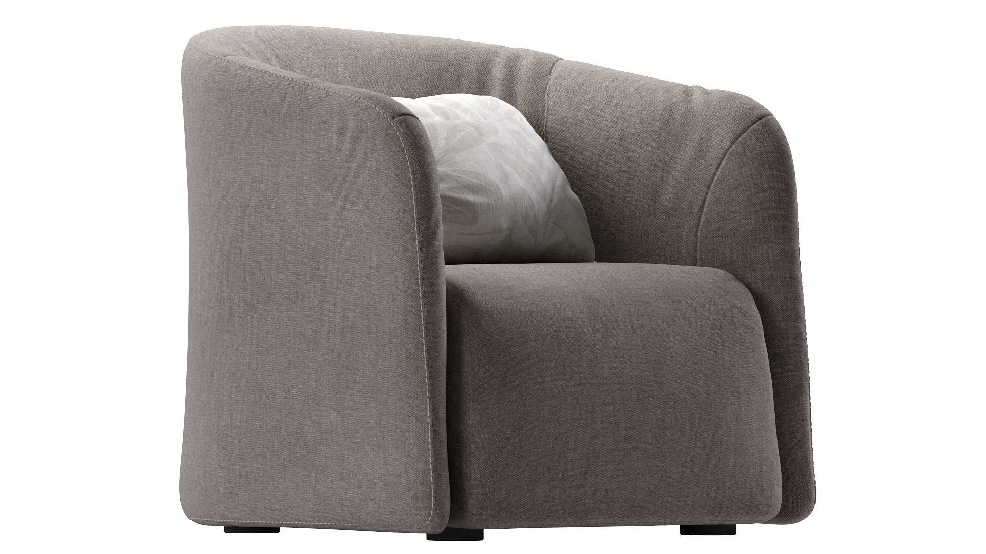 Logos Armchair By Natuzzi 3D model | CGTrader