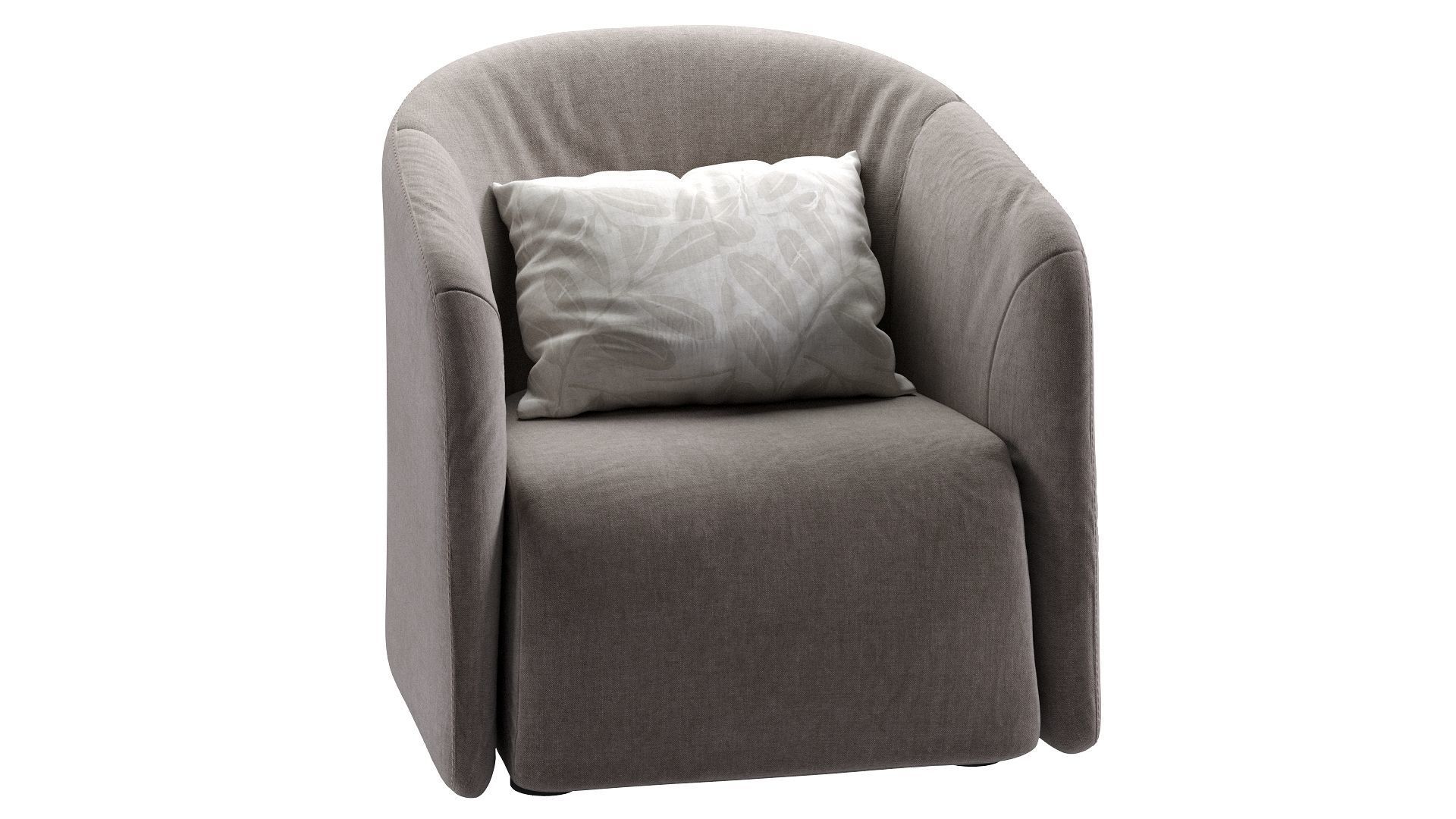 Logos Armchair By Natuzzi 3D model | CGTrader