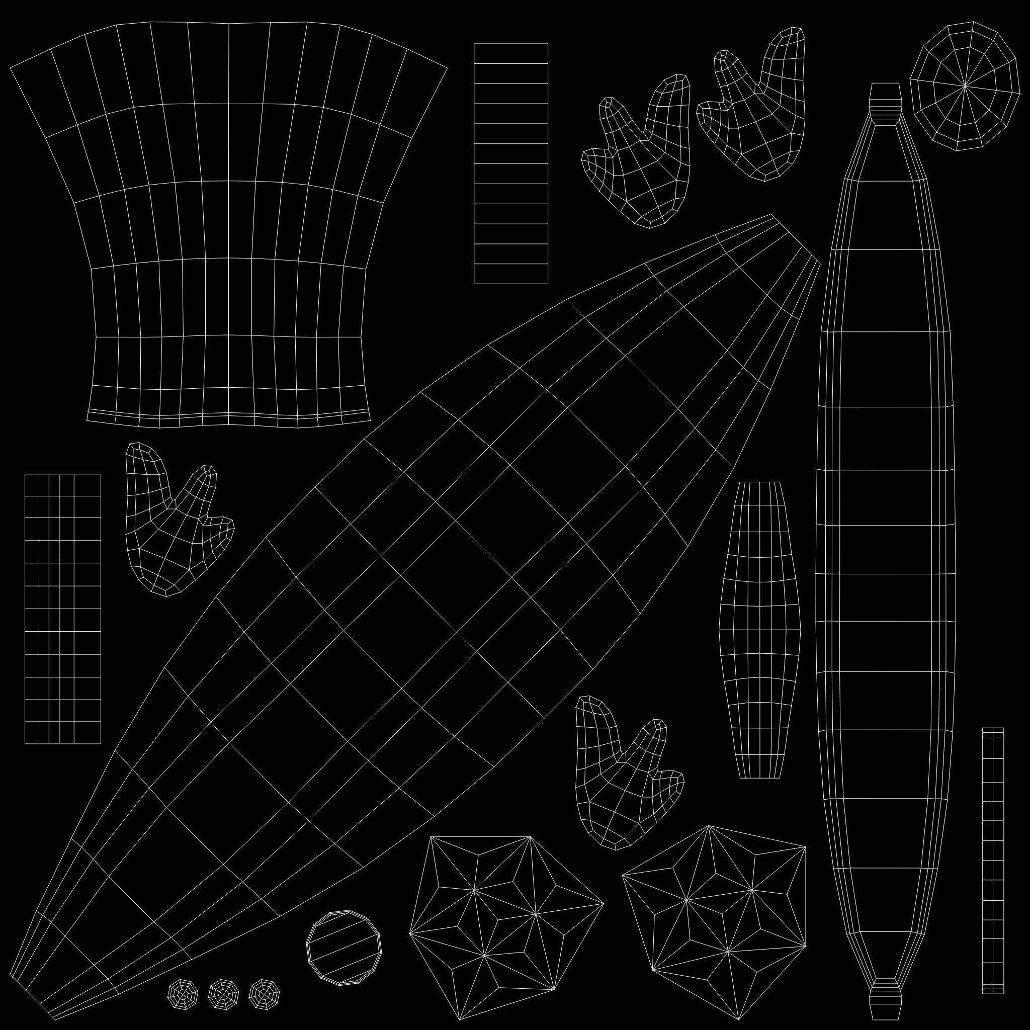 3D model Lunar Prism Sailor Moons Magical Staff VR / AR / low-poly ...