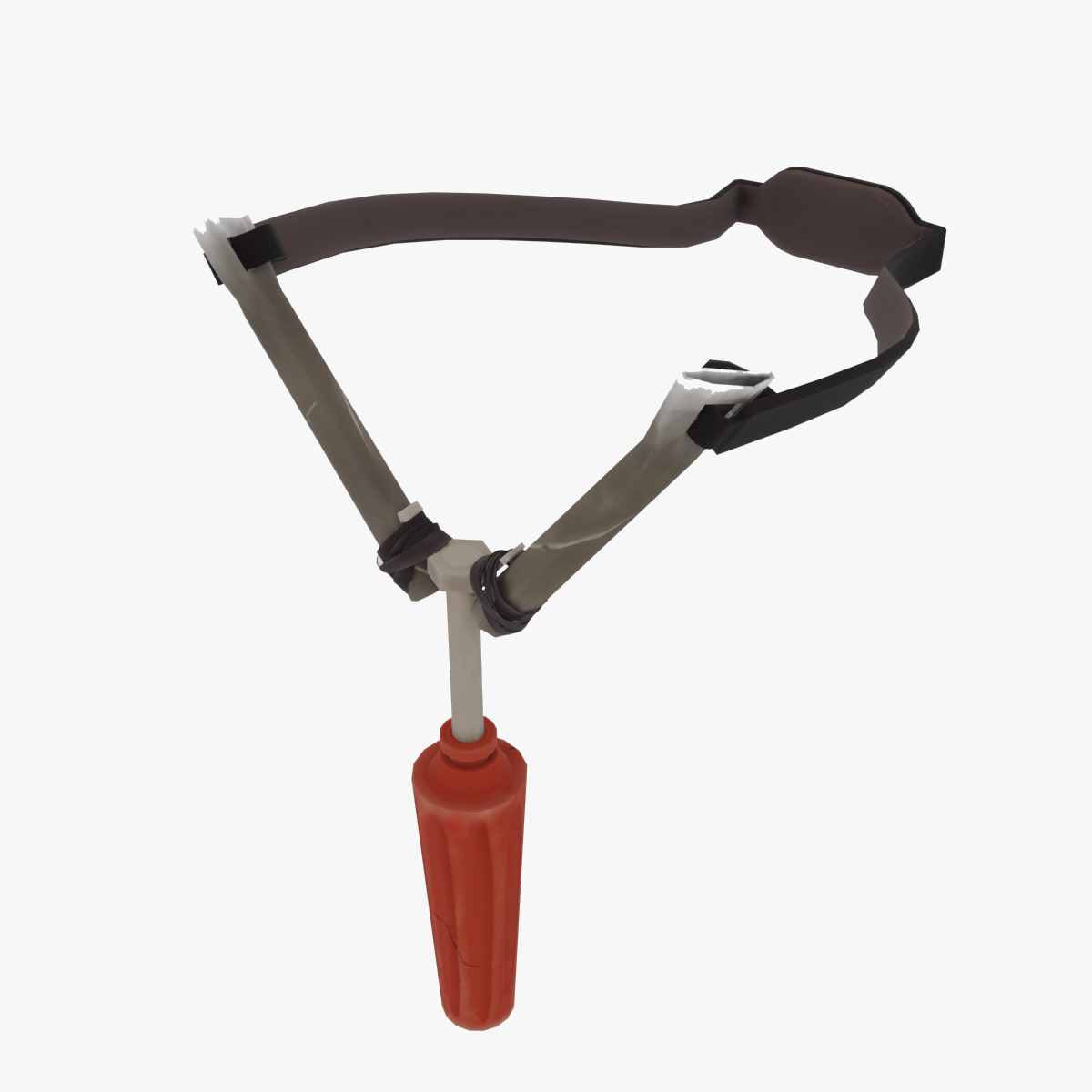 3D model Hand Crafted Slingshot VR / AR / low-poly | CGTrader