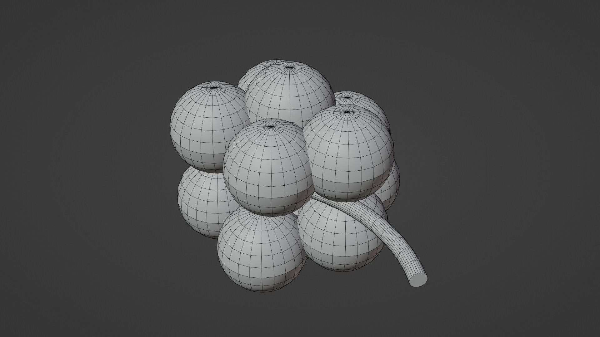 3D model Cartoon Grapes VR / AR / low-poly | CGTrader