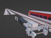 Indian LHB coach made in blender 3d Software free 3D model | CGTrader