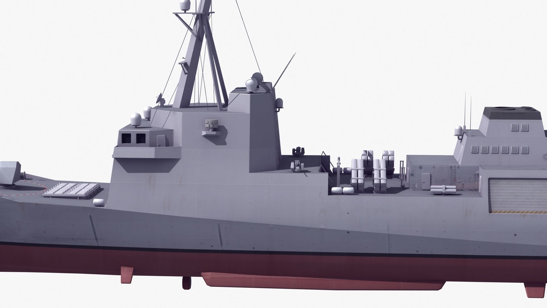 3D model FFG-63 Constellation Class Frigate VR / AR / low-poly | CGTrader