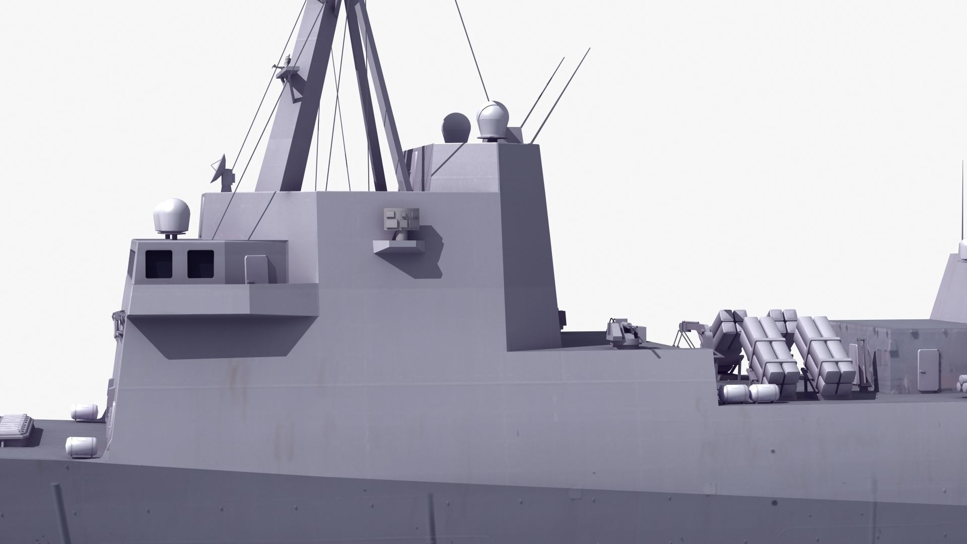 3D model FFG-63 Constellation Class Frigate VR / AR / low-poly | CGTrader