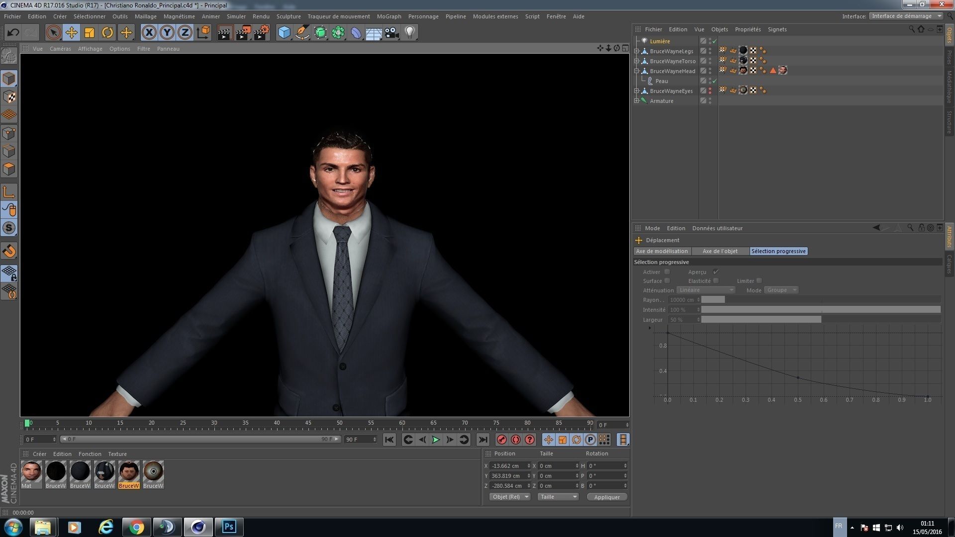 Cristiano Ronaldo free 3D model rigged | CGTrader