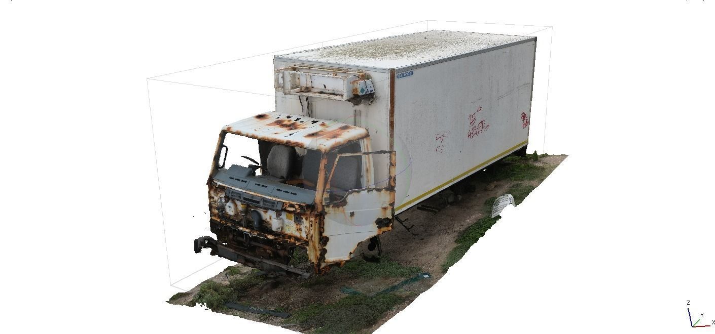 old lorrie 3D model | CGTrader