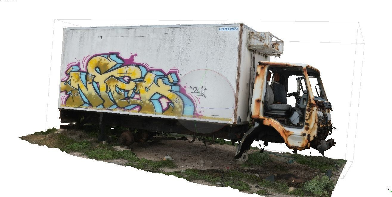 old lorrie 3D model | CGTrader