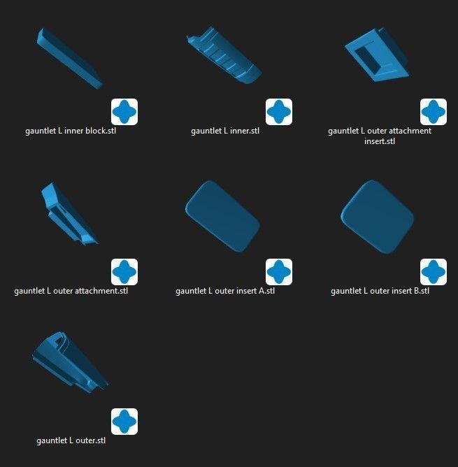 Gideon Super Commando Full Size Props Armor 3D STL Files 3D model 3D ...