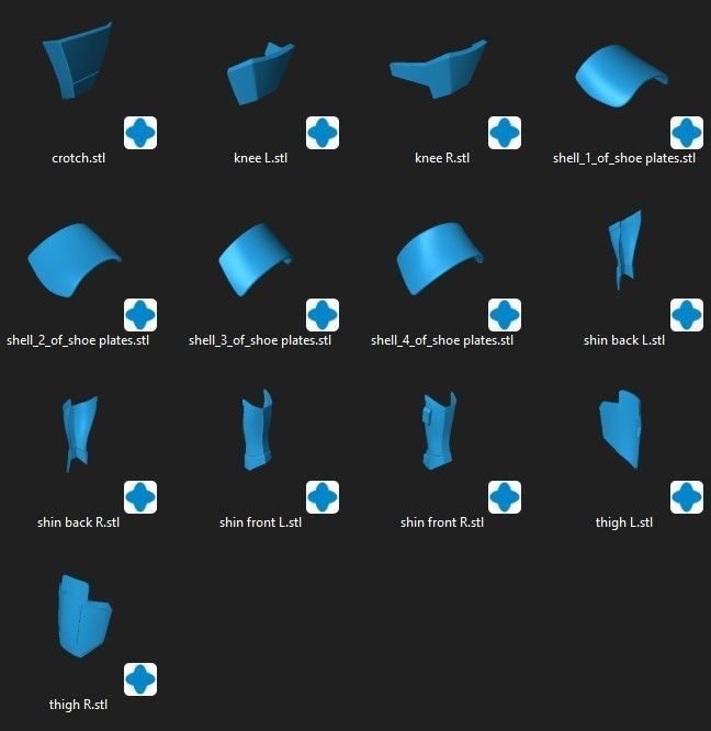 Gideon Super Commando Full Size Props Armor 3D STL Files 3D model 3D ...