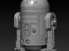 N0-AH Astromech Articulation 3d print STL files 3D model 3D printable ...