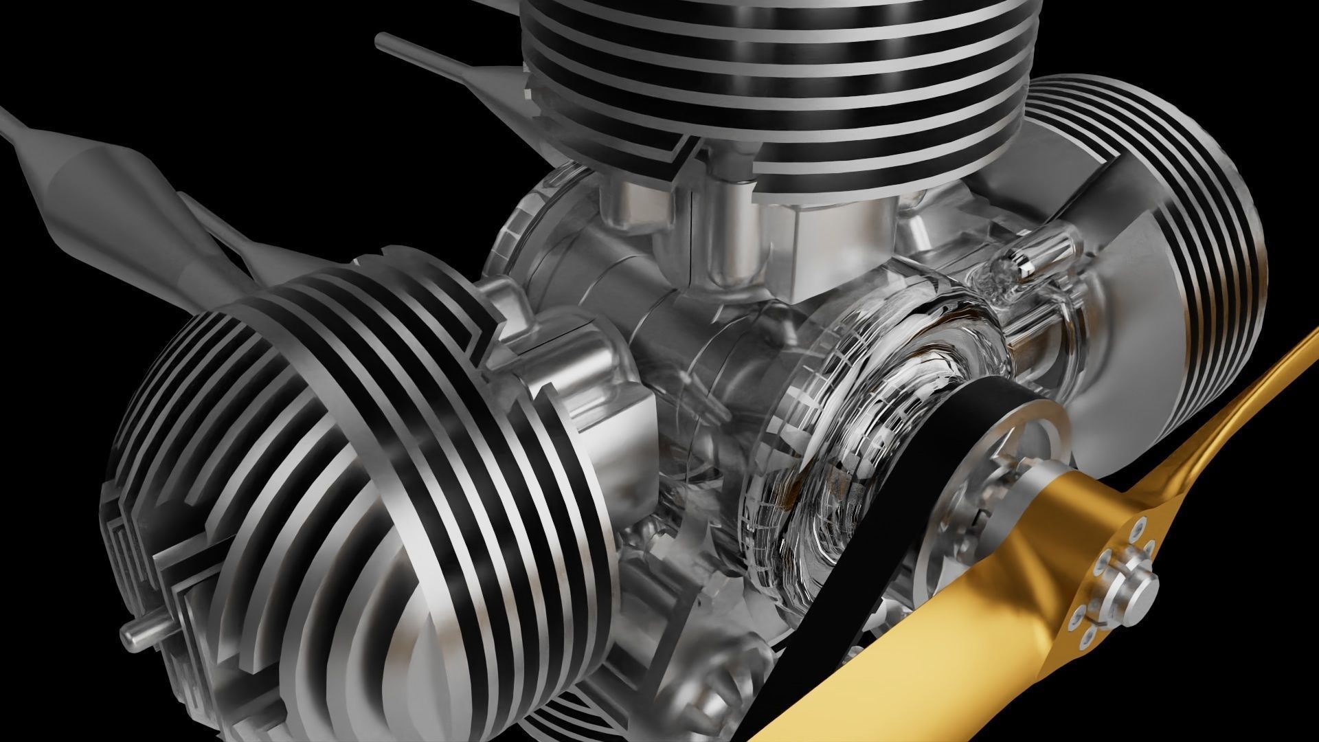 Aerospace engine X-Engine 3D model | CGTrader