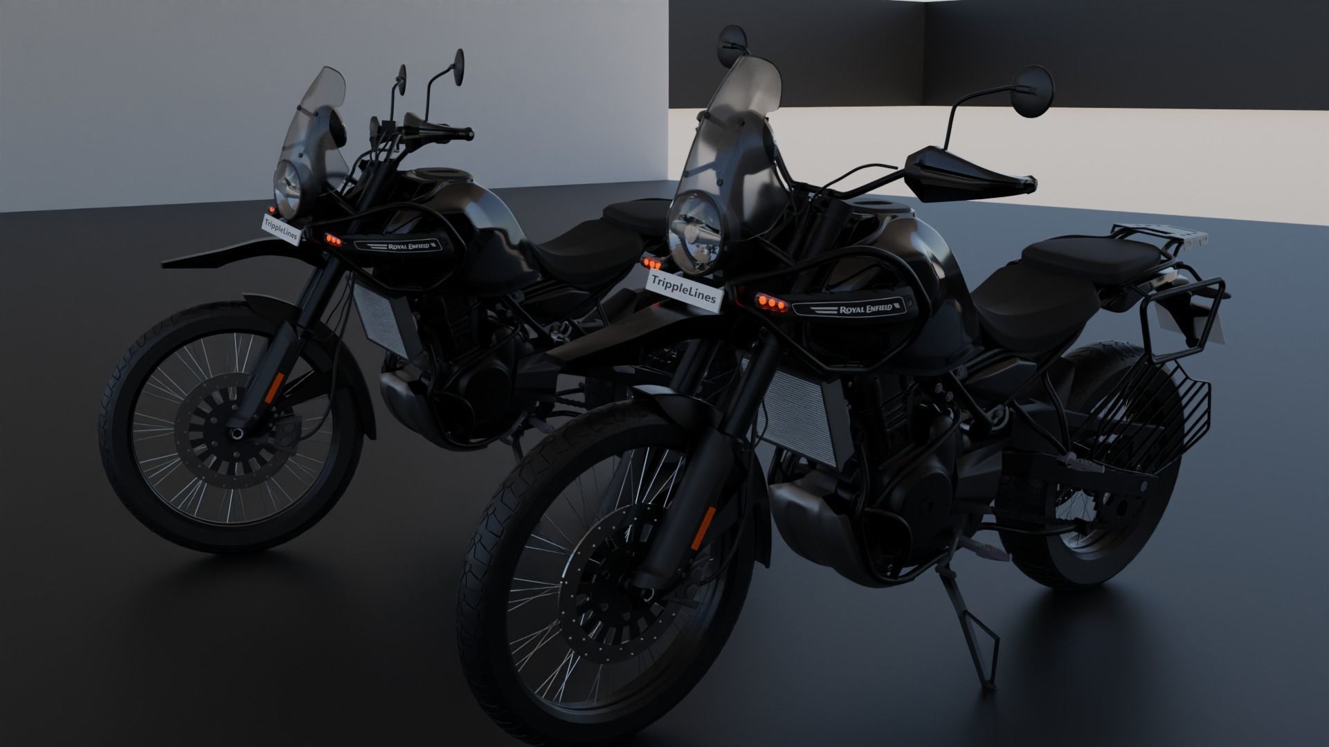 Royal Enfield Himalayan-450 Adventure 3D model | CGTrader