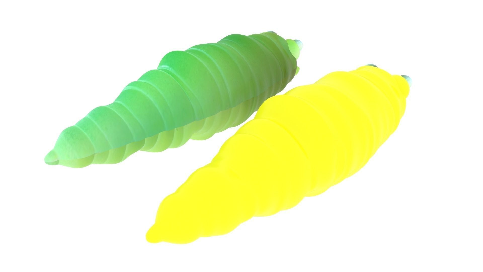 Antistress Squish Worms 3D model | CGTrader
