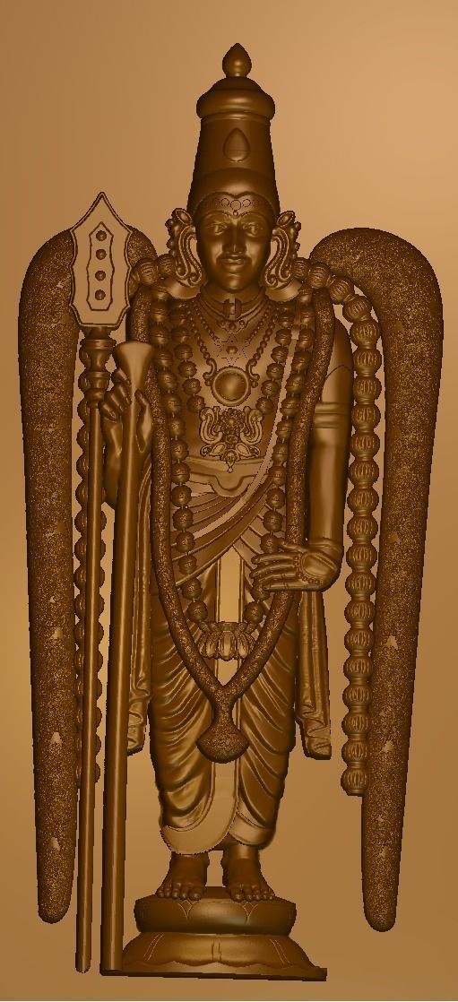 God swamimali murugan 3D model 3D printable | CGTrader