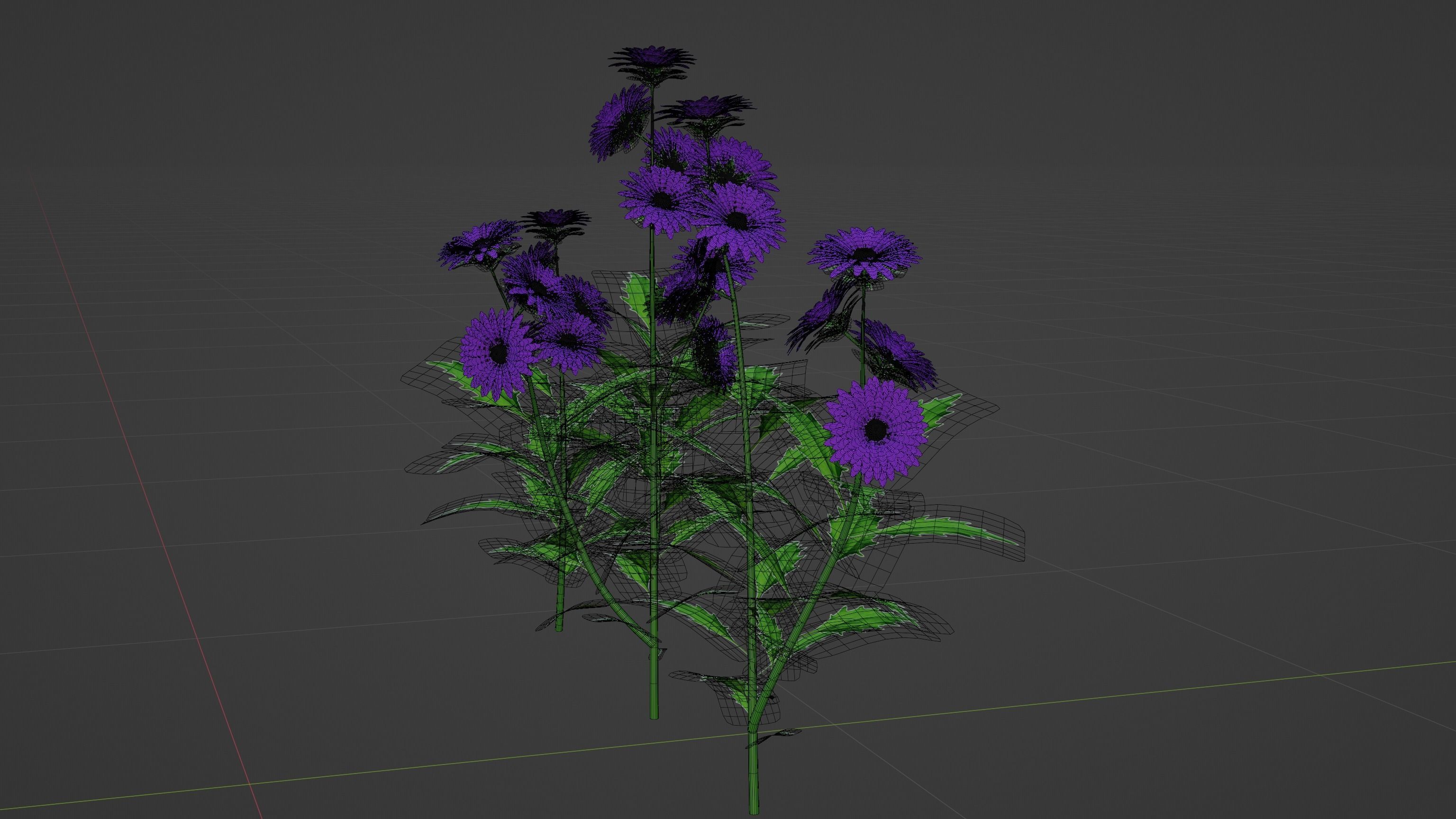 3d Flower Plant 3D model | CGTrader