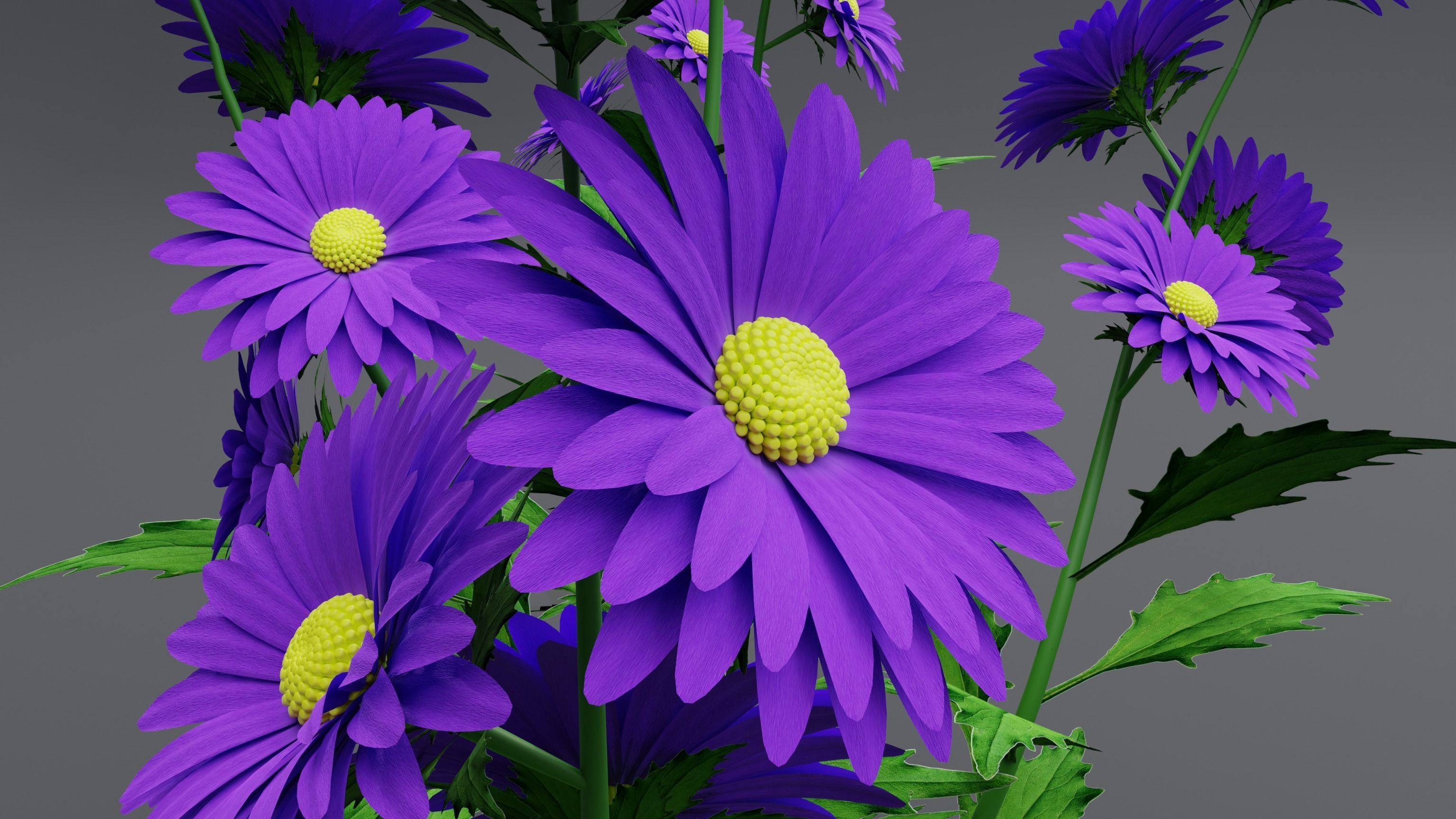 3d Flower Plant 3D model | CGTrader