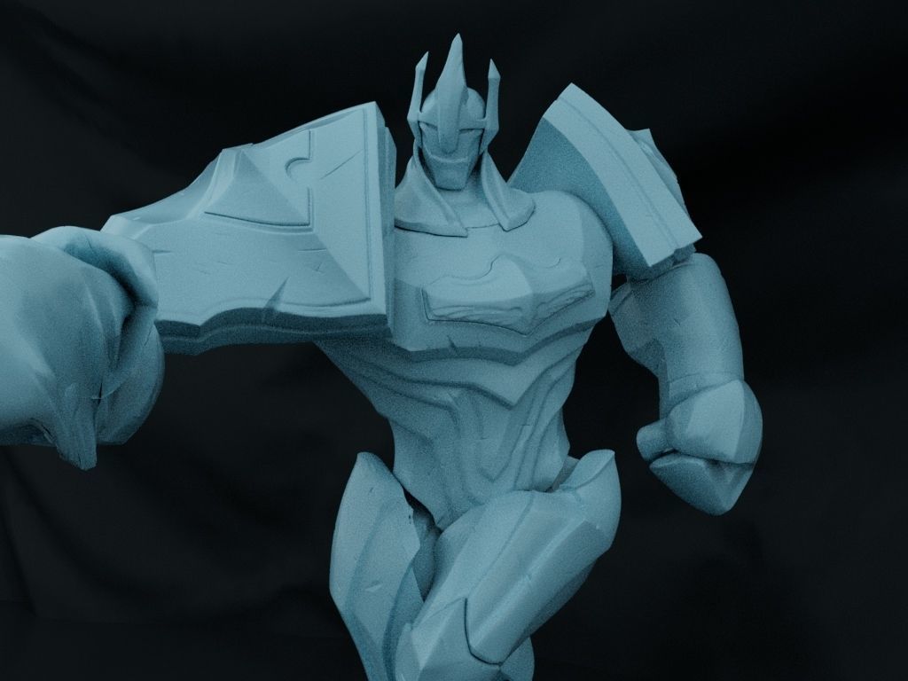 Galio league of legend ready to 3d print 3D model | CGTrader