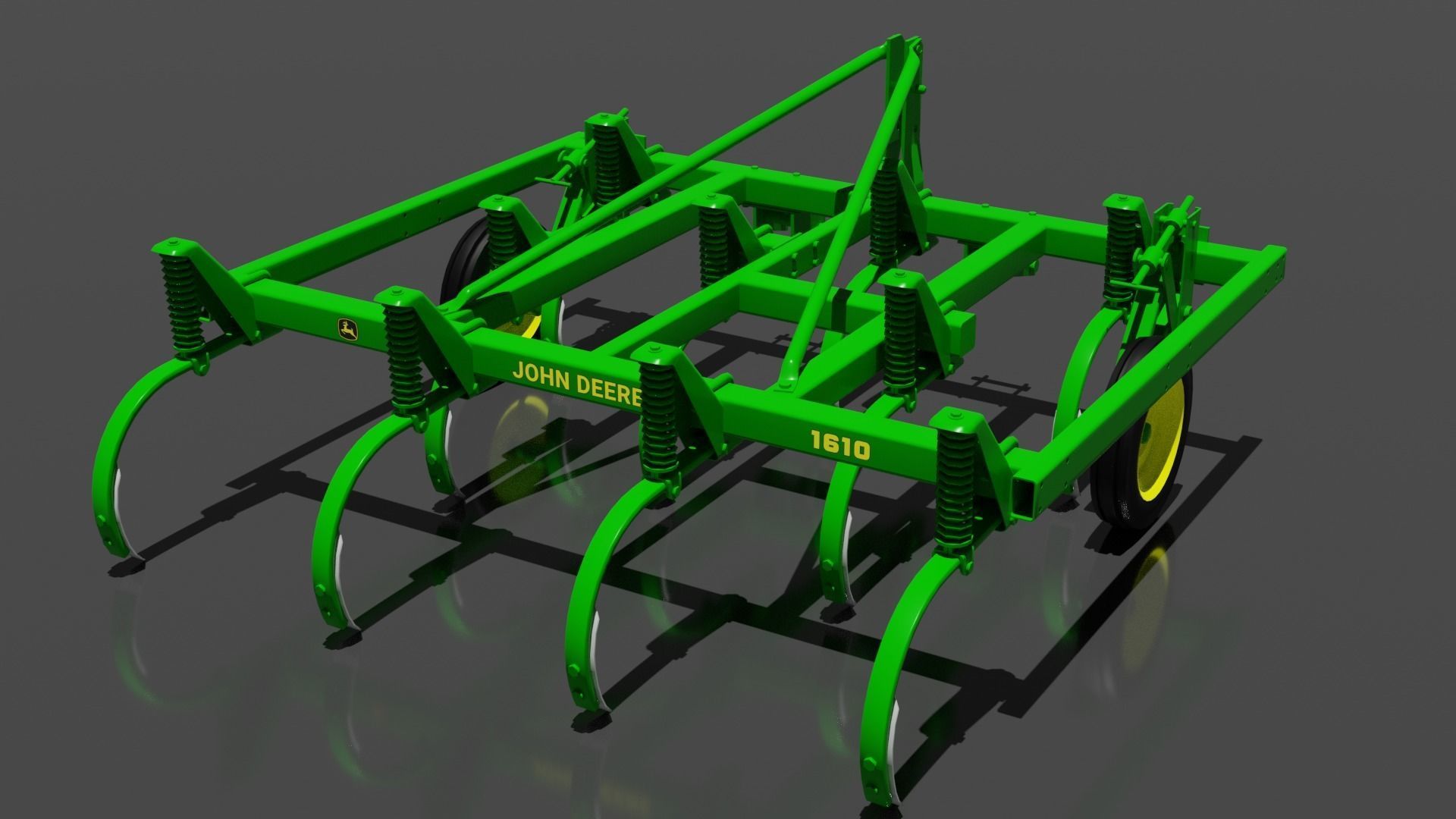 John Deere 1610 Chisel Plow 3D model | CGTrader