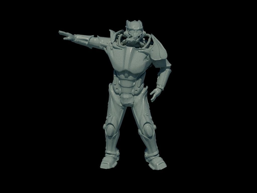 Tesla Power armor for 3d printing 3D model | CGTrader