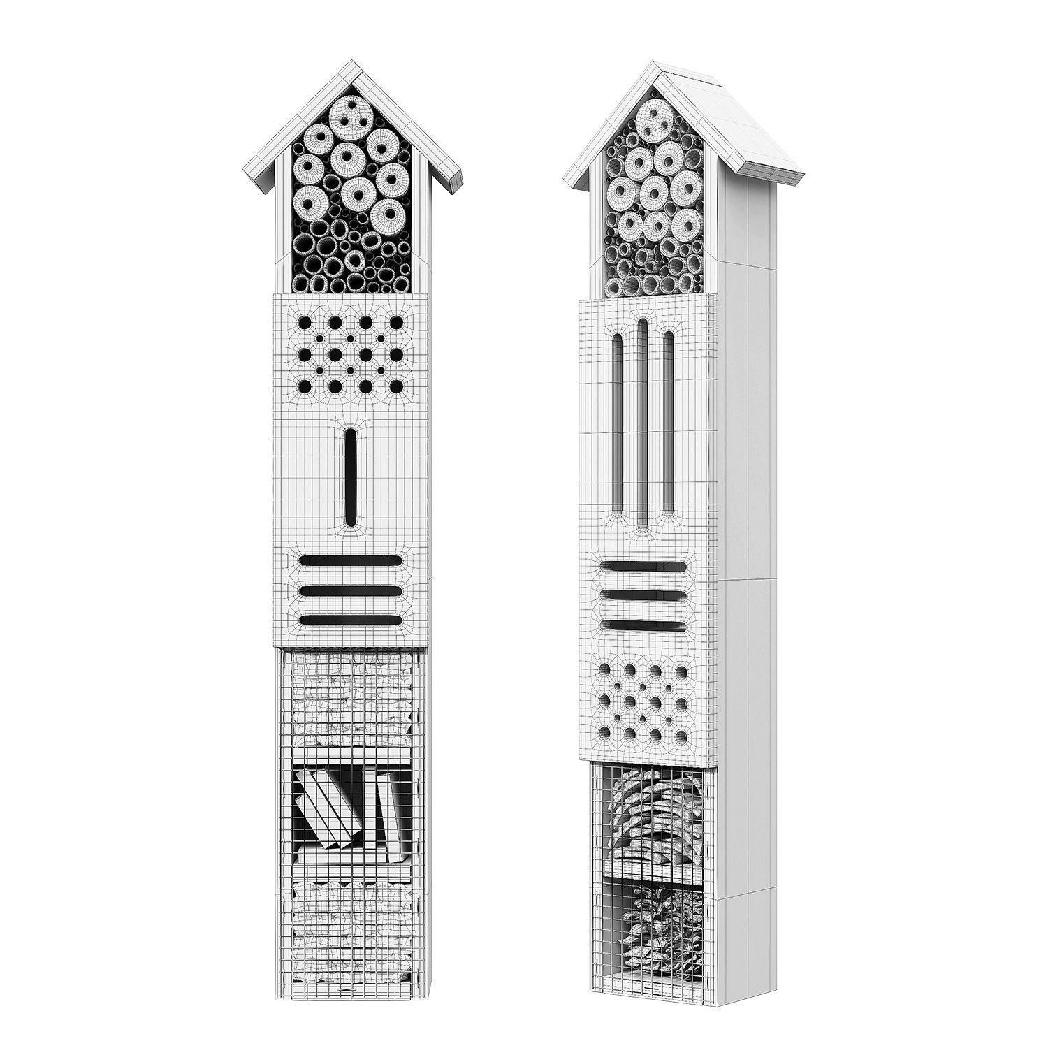 Pollination house 3D model | CGTrader